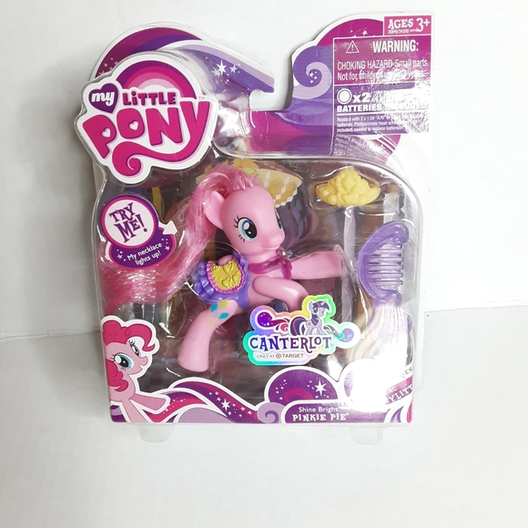 Hasbro | Toys | My Little Pony Canterlot Shine Bright Pinkie Pie Figure ...